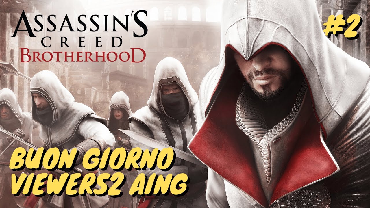 BELAJAR BAHASA PIZZA PASTA - Assassin's Creed Brotherhood GAMEPLAY #2 ...