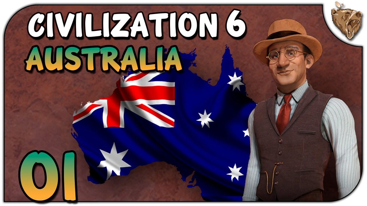 Civilization 6 Austrália #01 "Austrália num mapa real" - Vamos Jogar ...