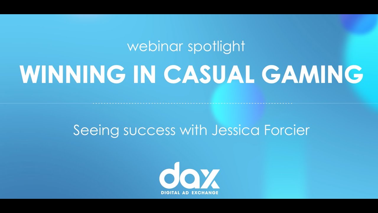 DAX Gaming Spotlight - Seeing Success With Jessica Forcier - YouTube