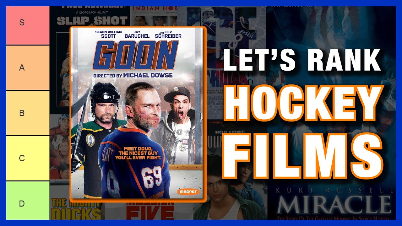 Let's Rank Hockey Movies! (Miracle, Mighty Ducks, Goon and more!) - YouTube