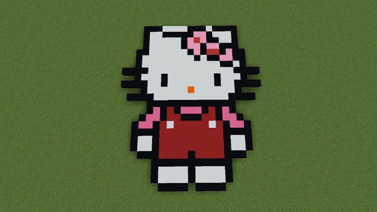 Hello Kitty - Minecraft - YouTube