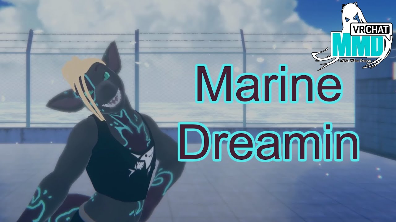 Derek, The Nom Shark | VRChat MMD | Hachioji P - Marine Dreamin' / Kano ...