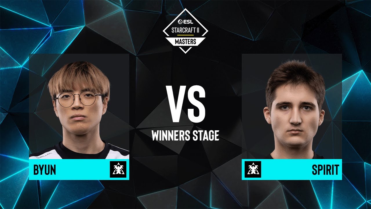 ByuN vs. Spirit - ESL SC2 Masters: Winter 2023 Finals - Winners Stage ...