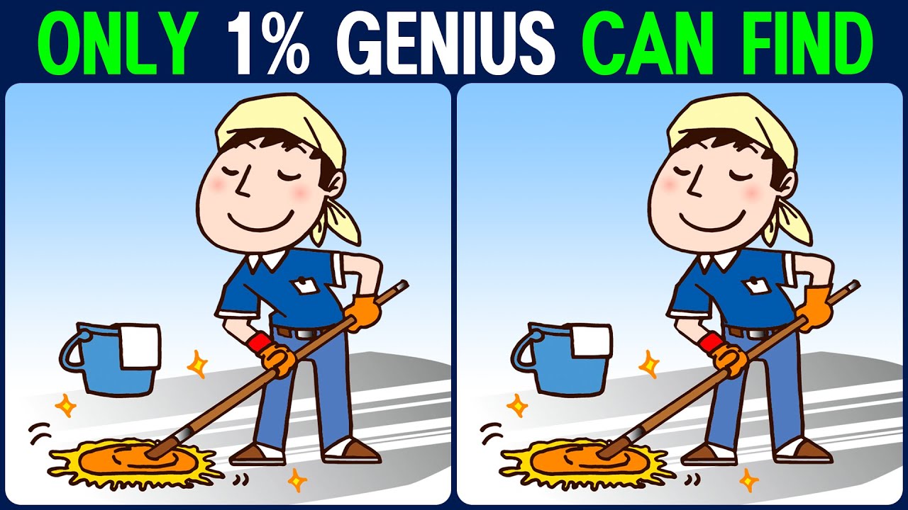 Puzzle / Find the Difference │ A fun and exciting brain exercise! - YouTube