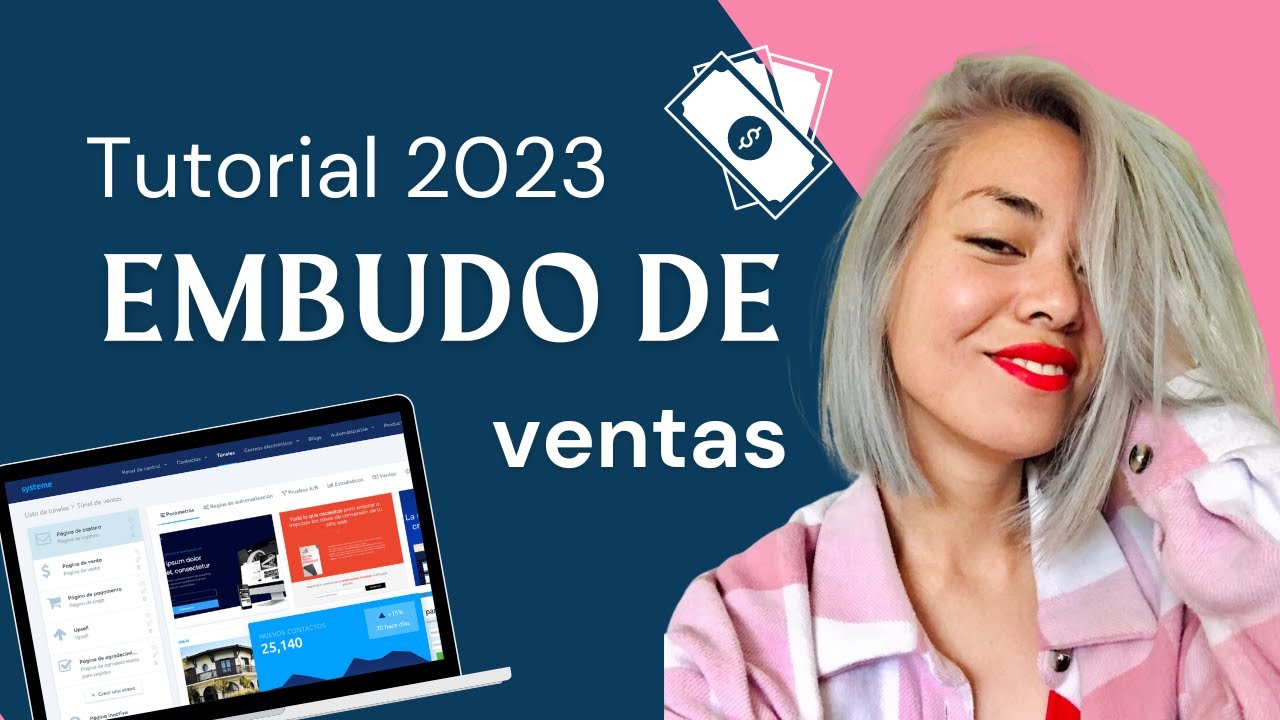 Cómo crear un EMBUDO DE VENTAS FÁCIL y RÁPIDO con SYSTEME.IO | Tutorial ...