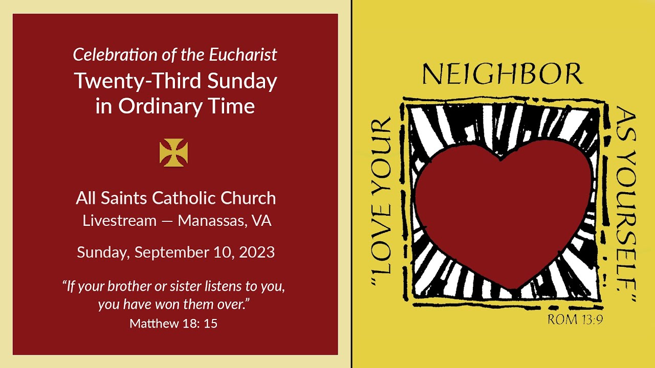 Twenty-Third Sunday in Ordinary Time - YouTube