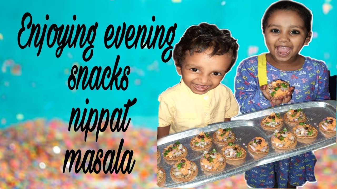 Evening snack nippat masala very easy recipe - YouTube