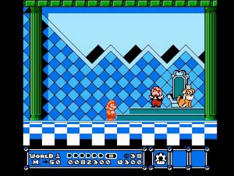 Blue Mario Bros 3: World 1 | NES Super Mario Bros. 3 Hack [TAS] - YouTube