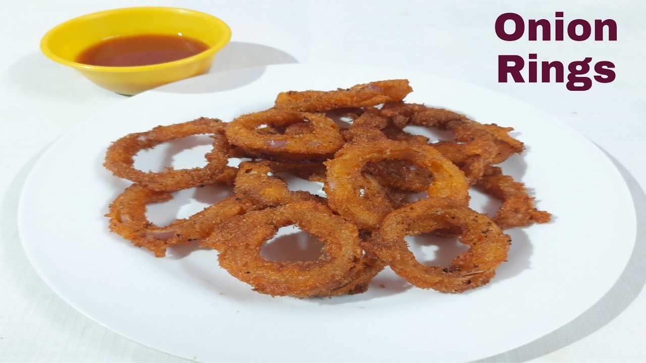 Street Style Onion Rings / Home Made Onion Rings / ರುಚಿಯಾದ ಈರುಳ್ಳಿ ...