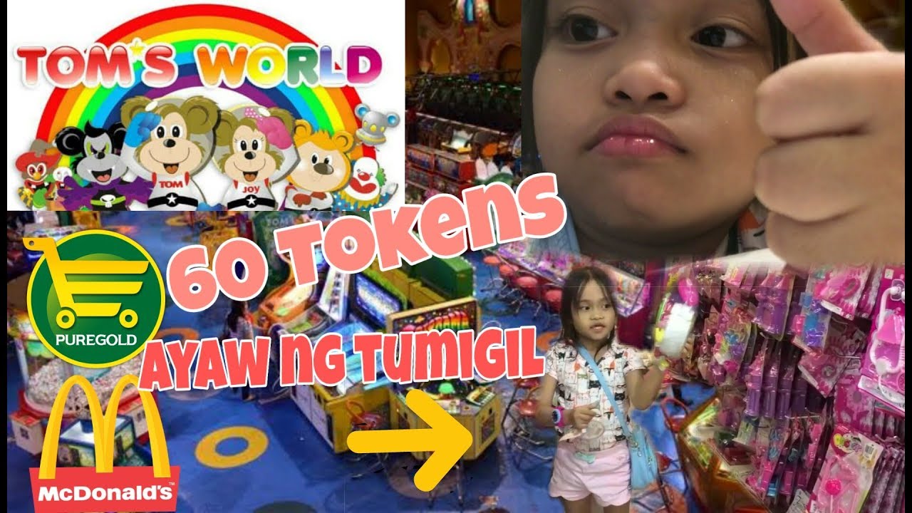 Pumunta Ng Puregold Taguig + Nag Laro Sa TomsWorld (Ang Saya) + Kumain ...