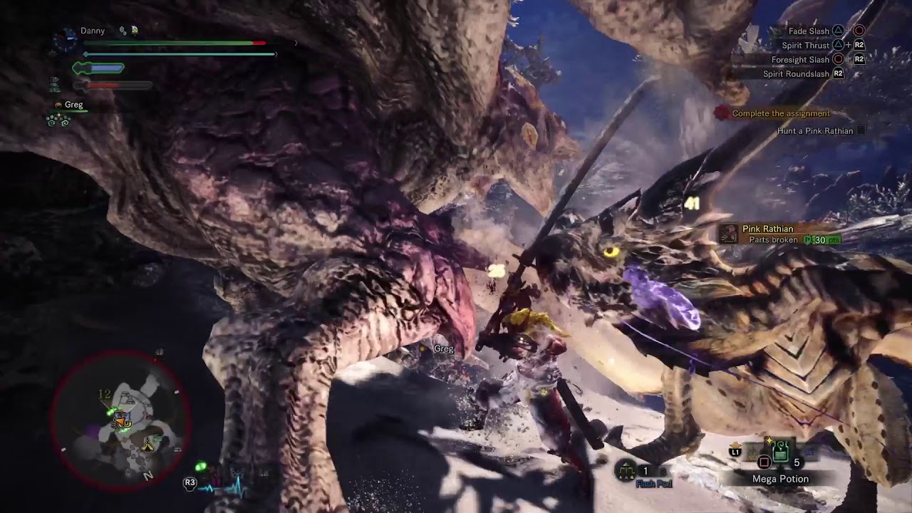 Monster Hunter World - Pink Rath - Solo - YouTube