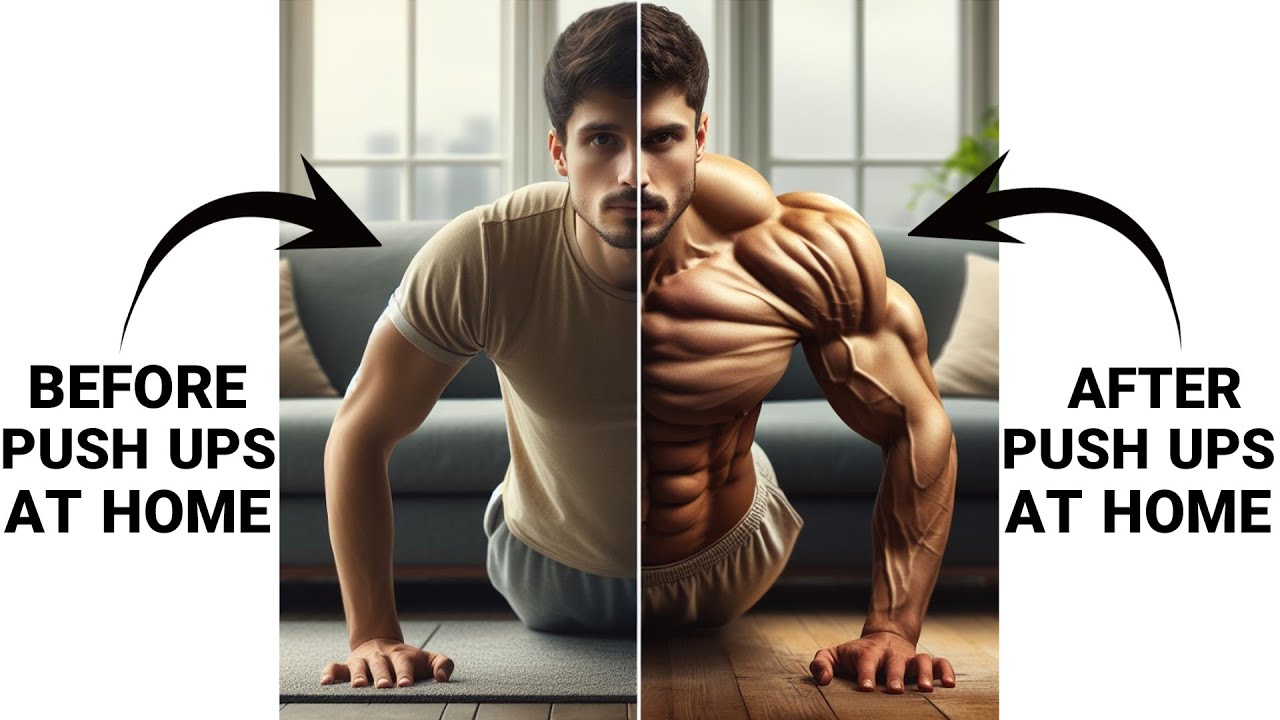 Push ups exercises | Targets- Chest, arms, shoulders - YouTube