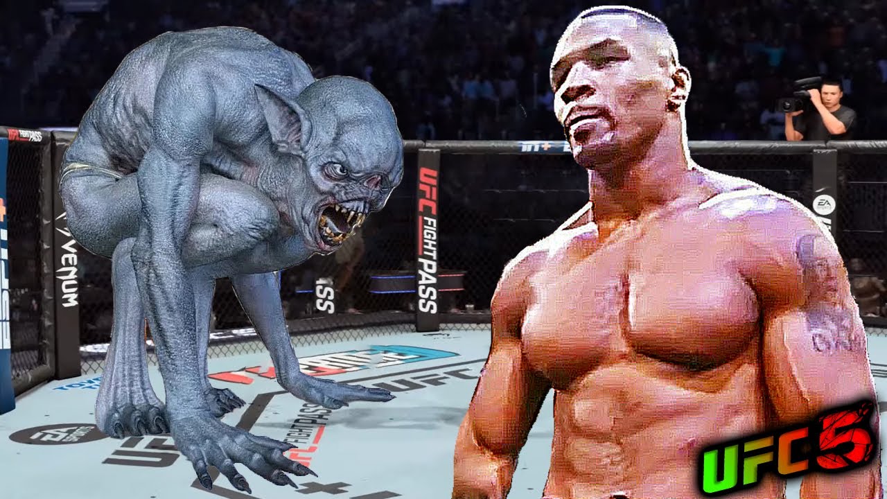 Mike Tyson vs. Crazy Monster (EA sports UFC 5) - YouTube