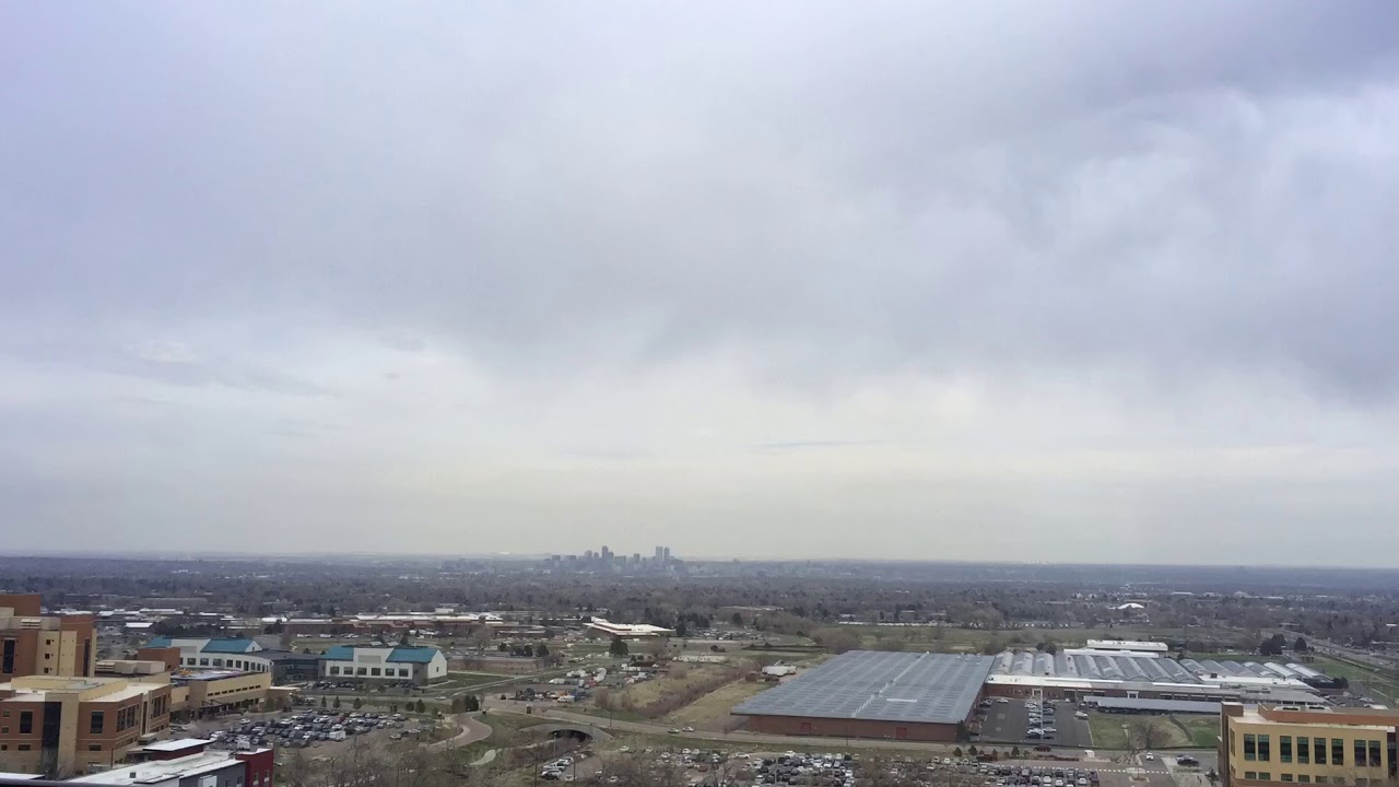 Denver, CO Weather Time Lapse April 16, 2019 - YouTube