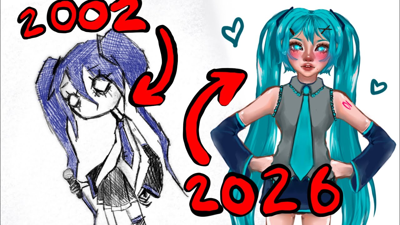 I Drew in Every Internet Art Style - YouTube