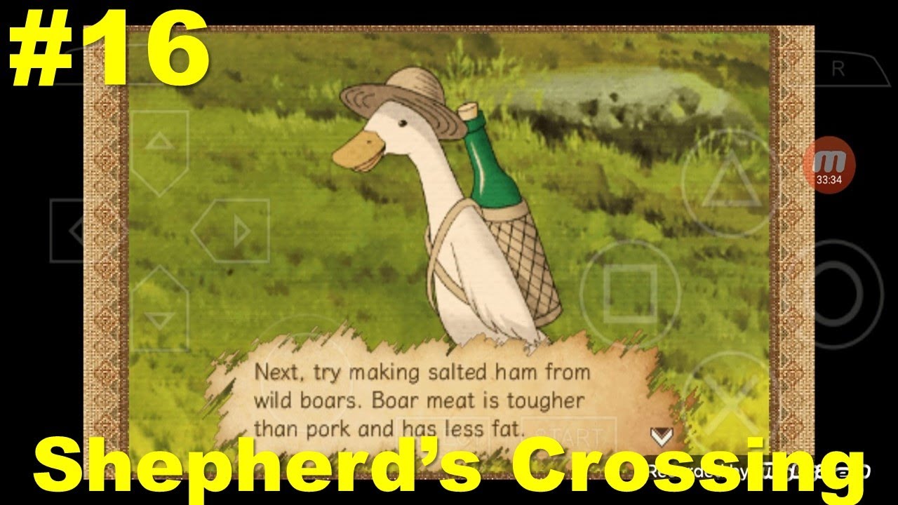 Shepherd's Crossing PSP Gameplay #16 Dried Wheat, A Tale of Boars - YouTube
