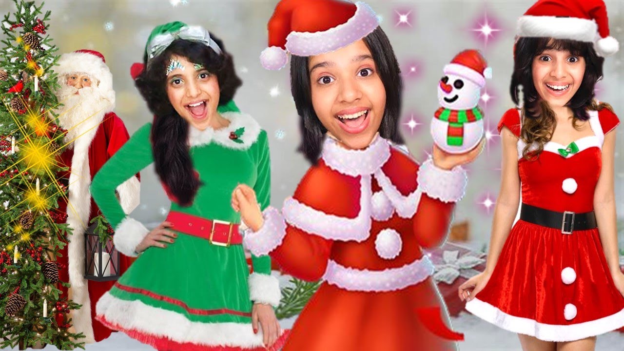 شفا في حفل كريسماس السنة الجديدة 2024 !! شفا Shfa party NewYear - YouTube