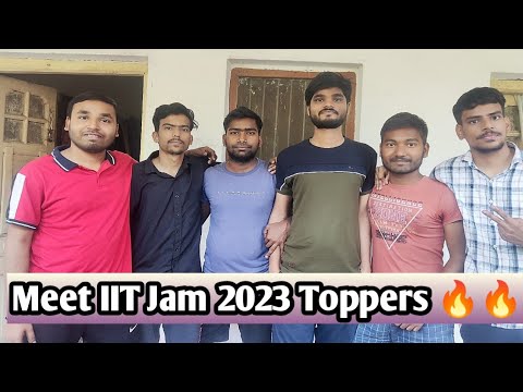 मिलिए IIT Jam 2023 के Toppers से! 🔥🔥🔥🥰 . - YouTube