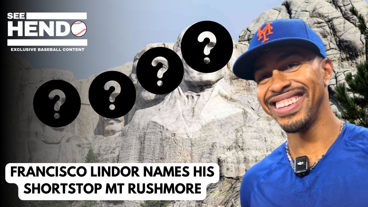 Francisco Lindor names his Shortstop Mount Rushmore - YouTube