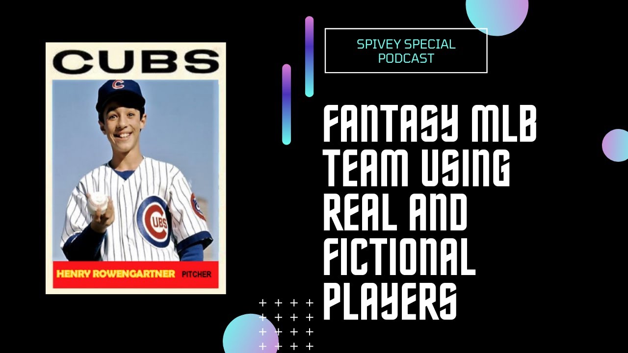 S3E2 - Fantasy MLB Draft Using Real and Fictional Players - YouTube