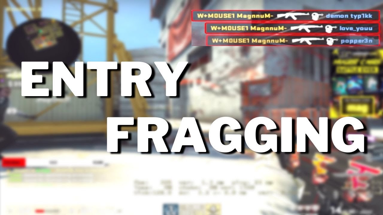 The art of entry fragging (W+MOUSE1) - YouTube