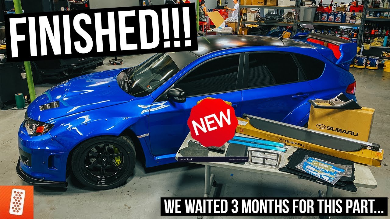 We BUILT the Ultimate 2008 Subaru WRX STI Hatchback - Final ...