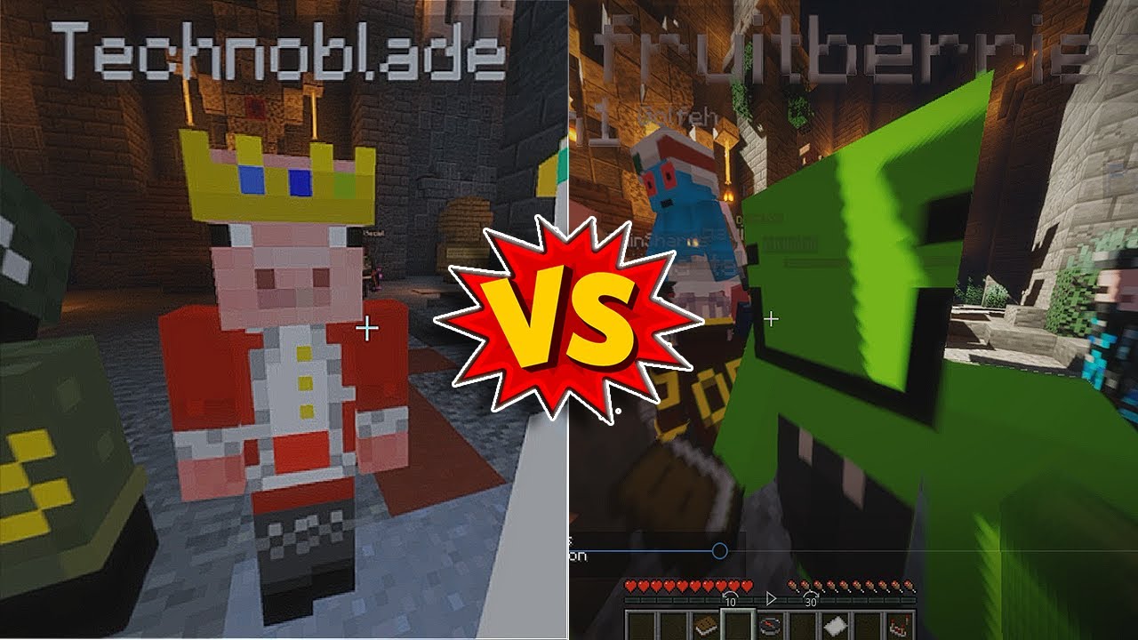 Technoblade VS fruitberries | PvP Legacy - YouTube