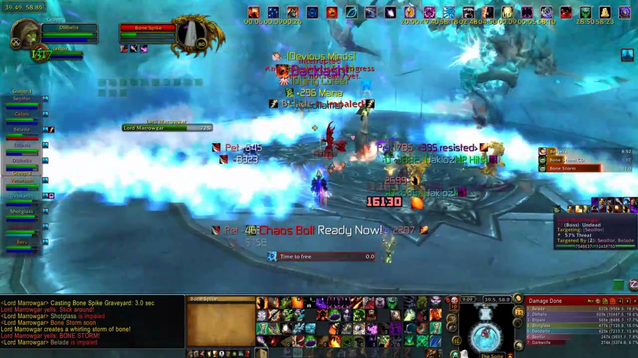 SiF vs Lord Marrowgar 10 Man - YouTube