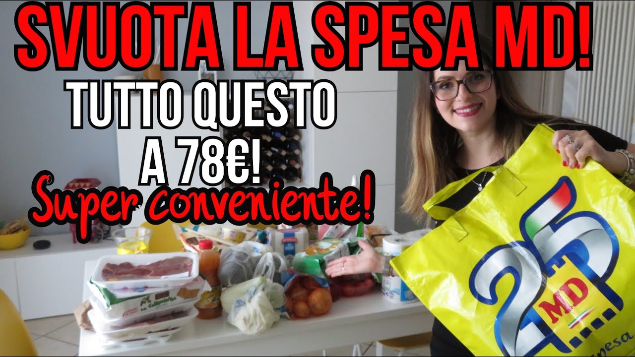 SVUOTA LA SPESA MD | Tutto questo a soli 78€!! Super conveniente ...