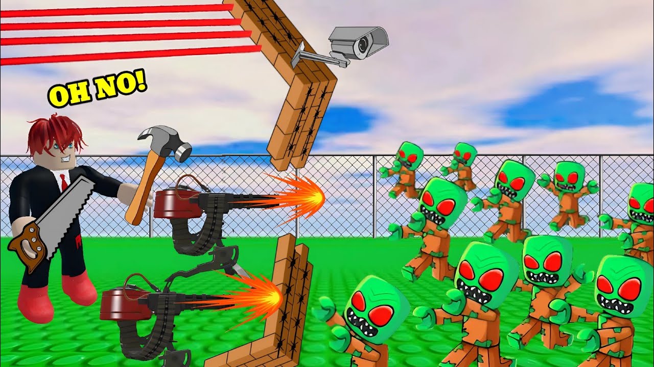 Build Bunker To Survive Zombies! | ROBLOX | GUMAWA AKO NG BAHAY! - YouTube