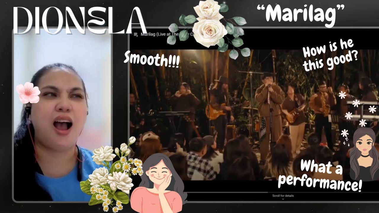 Reaction to MARILAG by Dionela | Smoooth!!! - YouTube