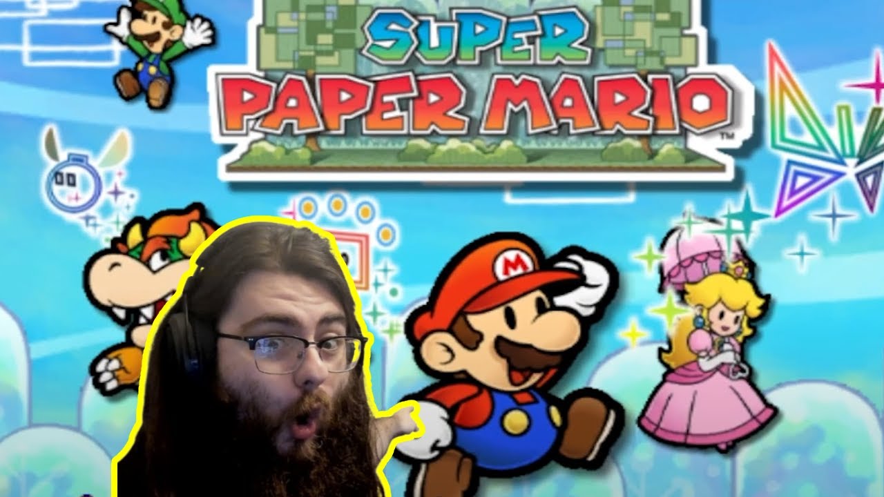 Wrappin in the paper streets of Flipside | Super Paper Mario pt 5 - YouTube