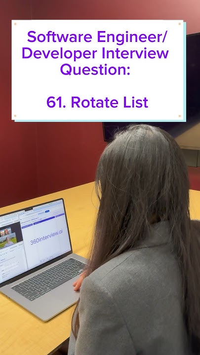 Software Engineer/Developer Interview Question: 61. Rotate List - YouTube