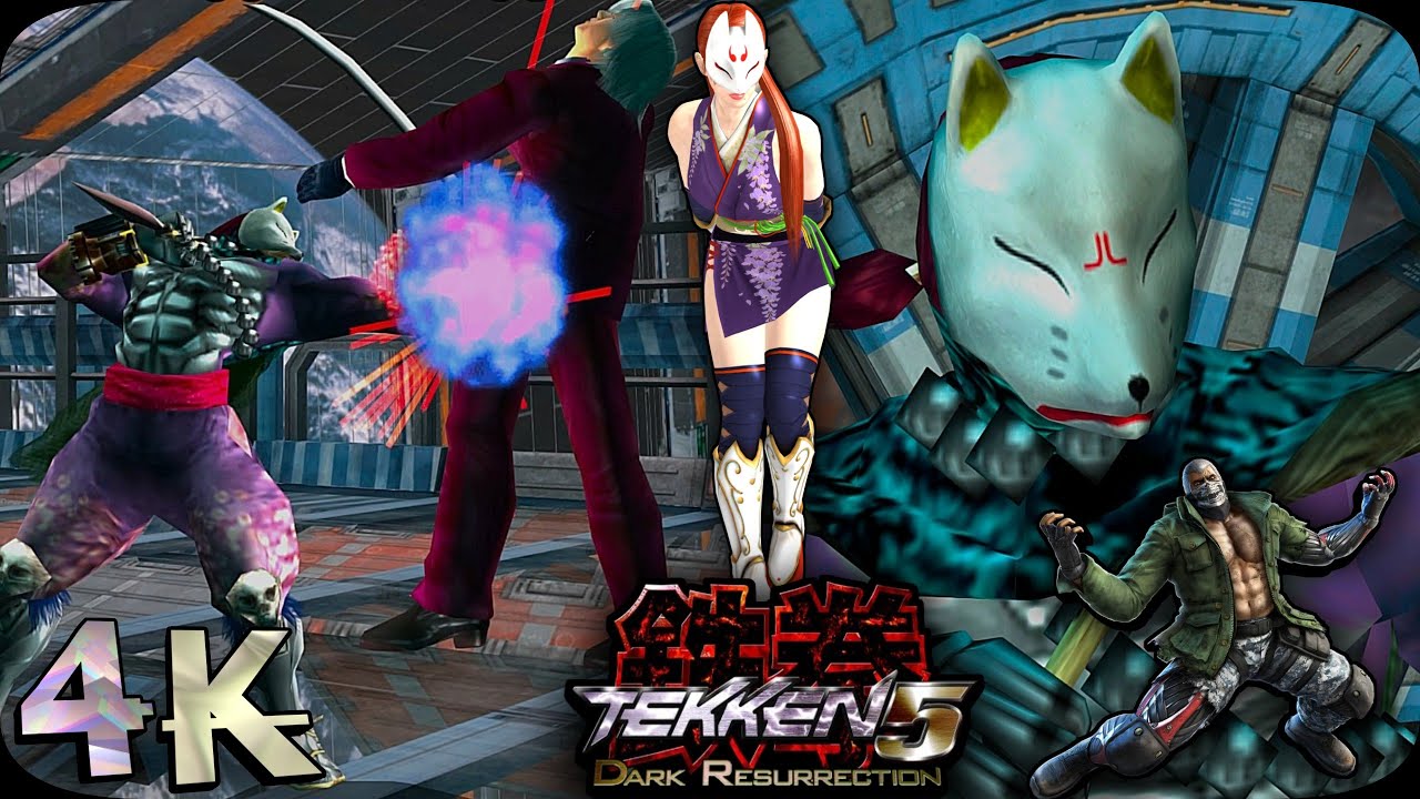 Yoshimitsu ( Kunimitsu Look ) Kick Boxing T5 DR UHD 4K 60 FPS - YouTube