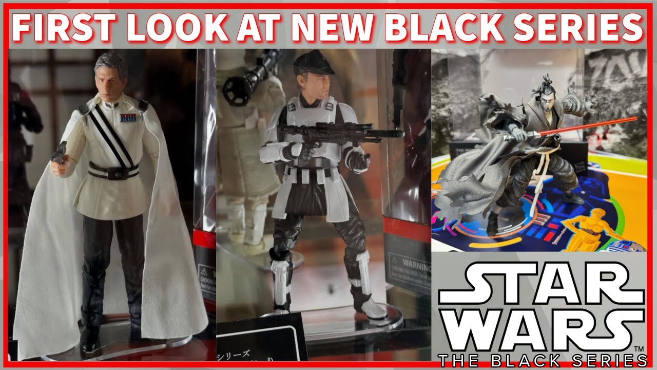 FIRST LOOK At New Black Series Figures! ISB Tactical Agent, Director ...