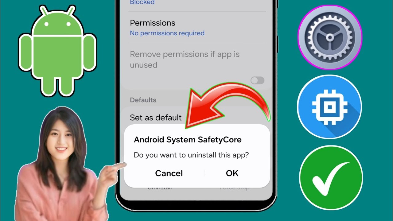 Android System SafetyCore アプリを無効にする方法 - 2025 || Android System ...