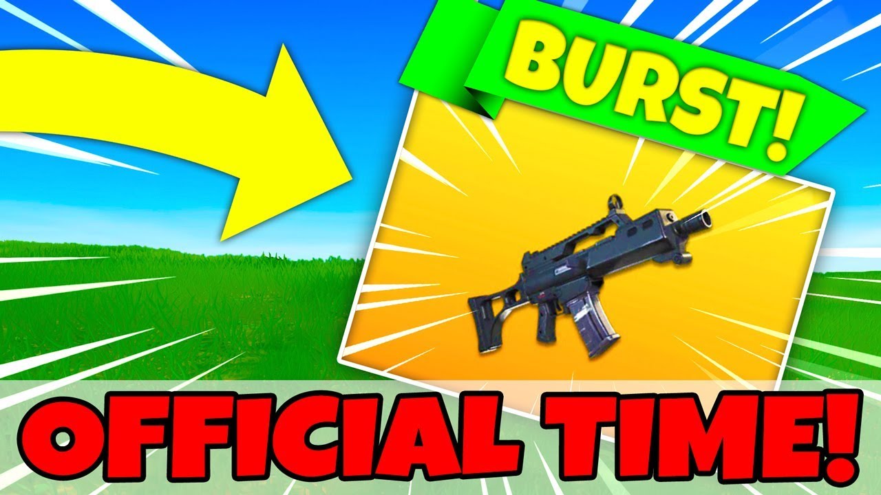 NEW Fortnite Update Release Time V4.2! New Burst Assault Rifle COMING ...