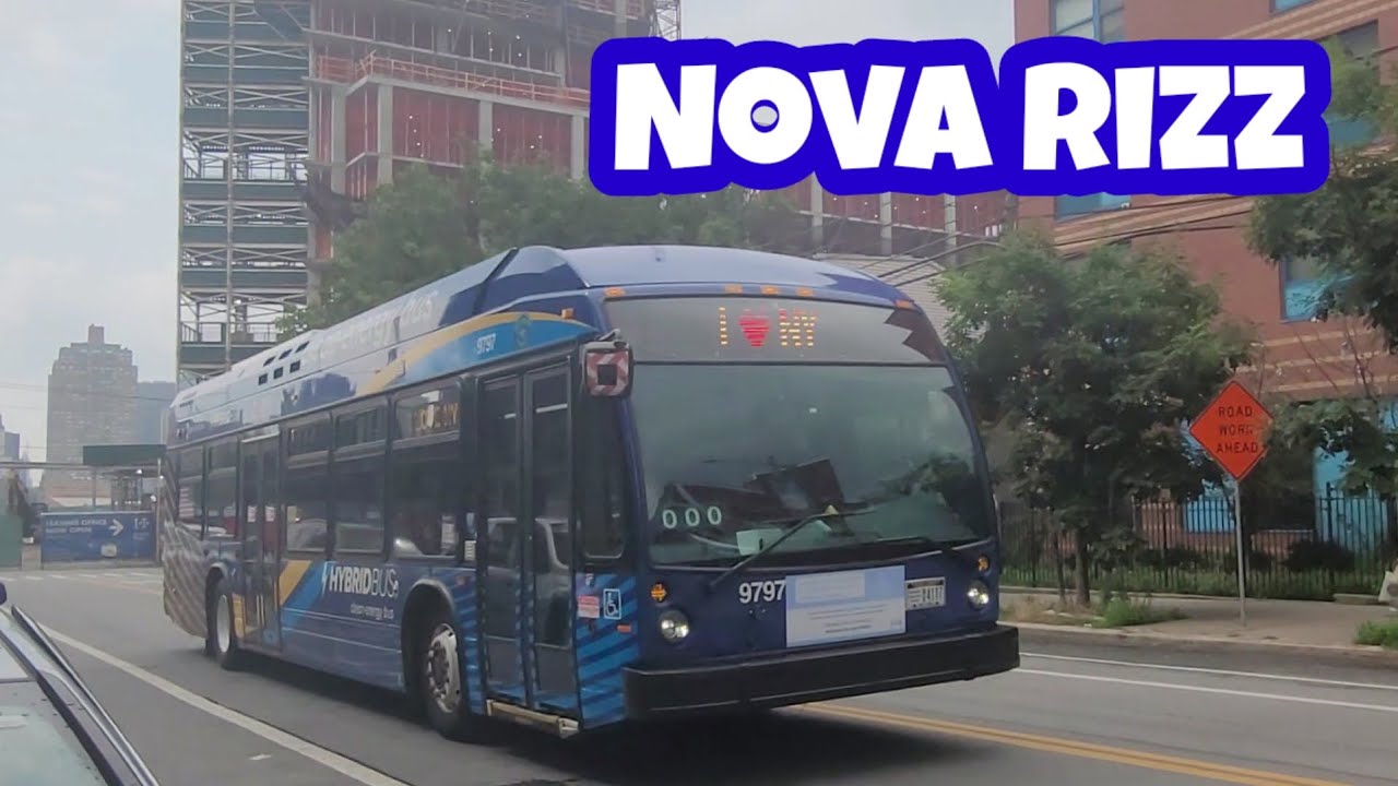 2021 Nova Bus LFS SmartBus Hybrid #9797 in Astoria?! - YouTube