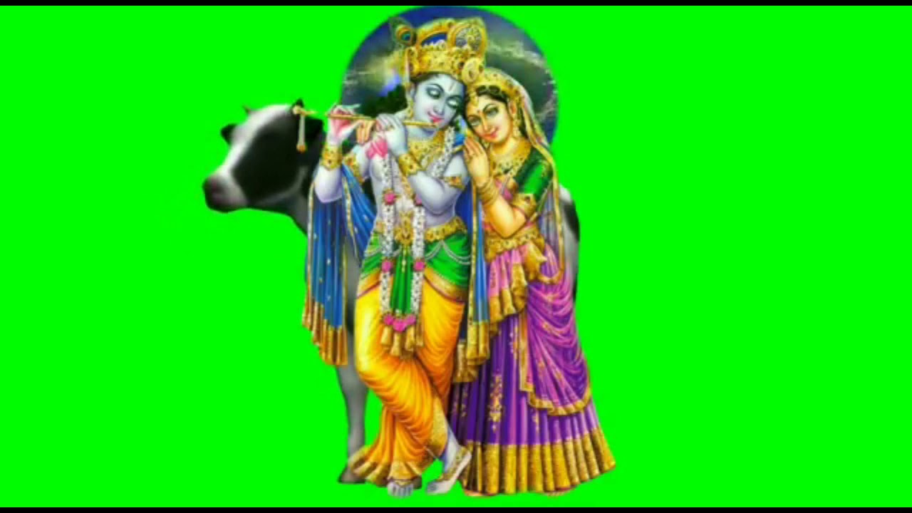 Radha Krishna Green Screen Chroma Key Video #cinematography # ...