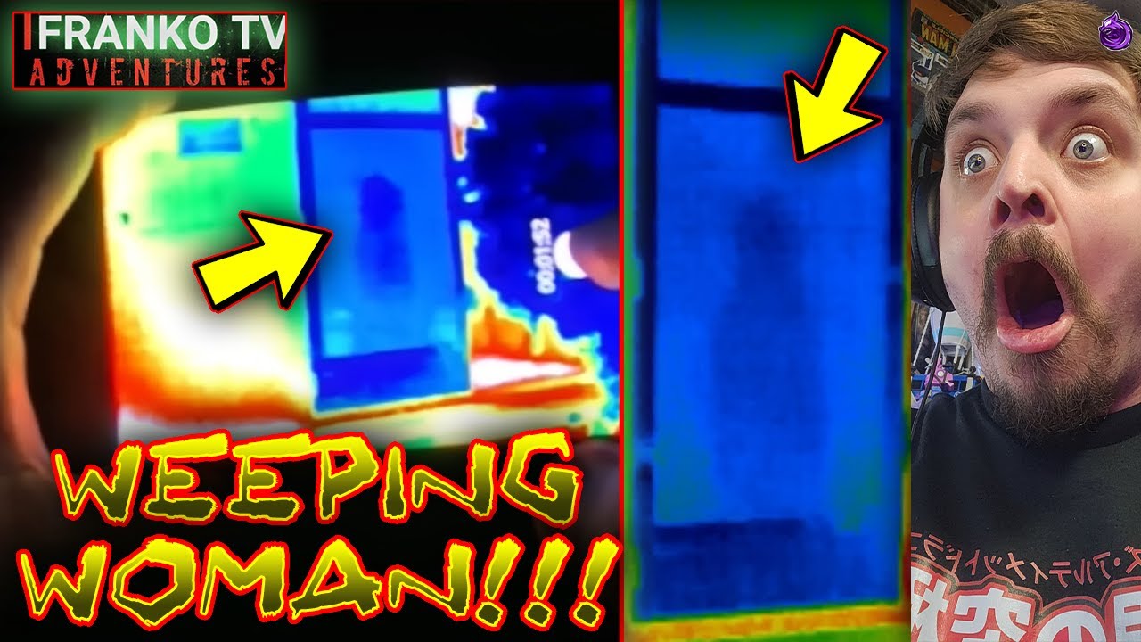 THERMAL Camera Captures A WEEPING WOMAN! (Very Scary!) - YouTube