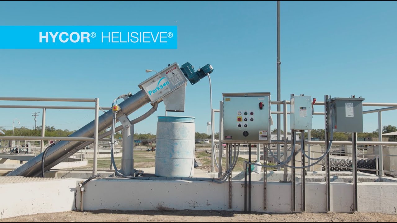 Parkson Hycor® Helisieve® M In-Channel Fine Screen - YouTube