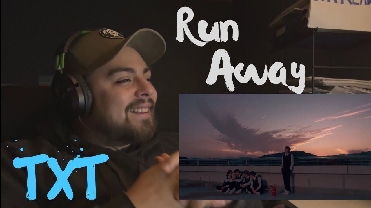 TXT - Run Away Reaction - YouTube