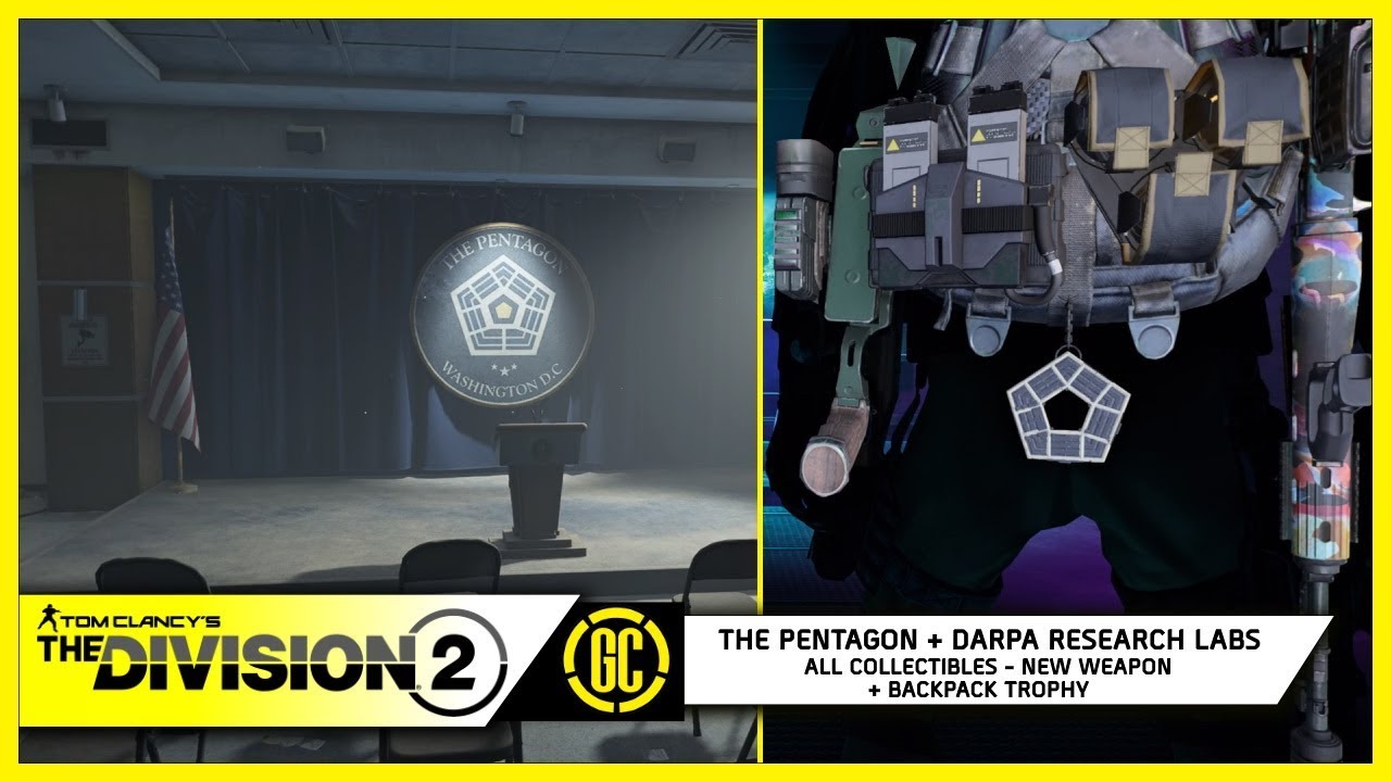 All Collectibles in The Pentagon and DARPA Research Labs | New KSG ...