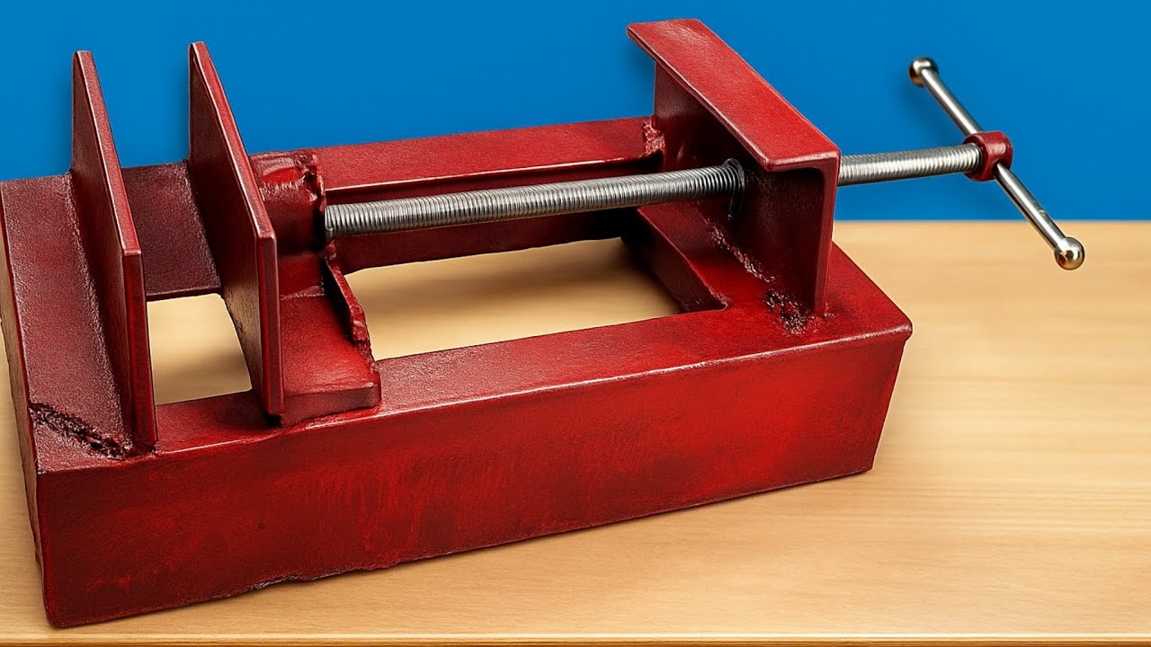 How I Made a Metal Vise for Plastic Pipes – Solid & Precise! - YouTube