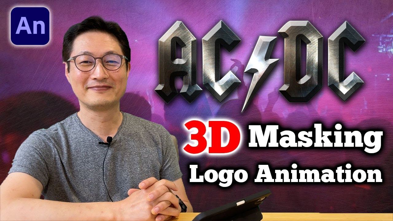 [3D Masking Logo Animation] Adobe Animate - YouTube