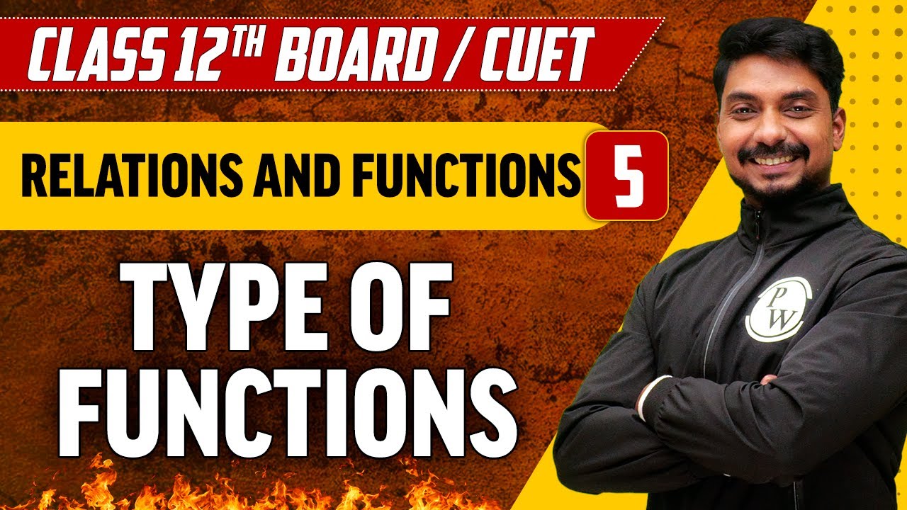 Relations And Functions 05 Types Of Functions Class 12th CUET YouTube Relations And Functions 05 Types Of Functions Class 12th CUET YouTube