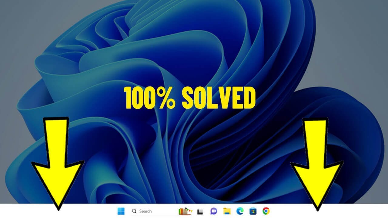 Fix Taskbar Not Hide When On Fullscreen Mode In Windows 11 How To Solve Taskbar Not Hiding