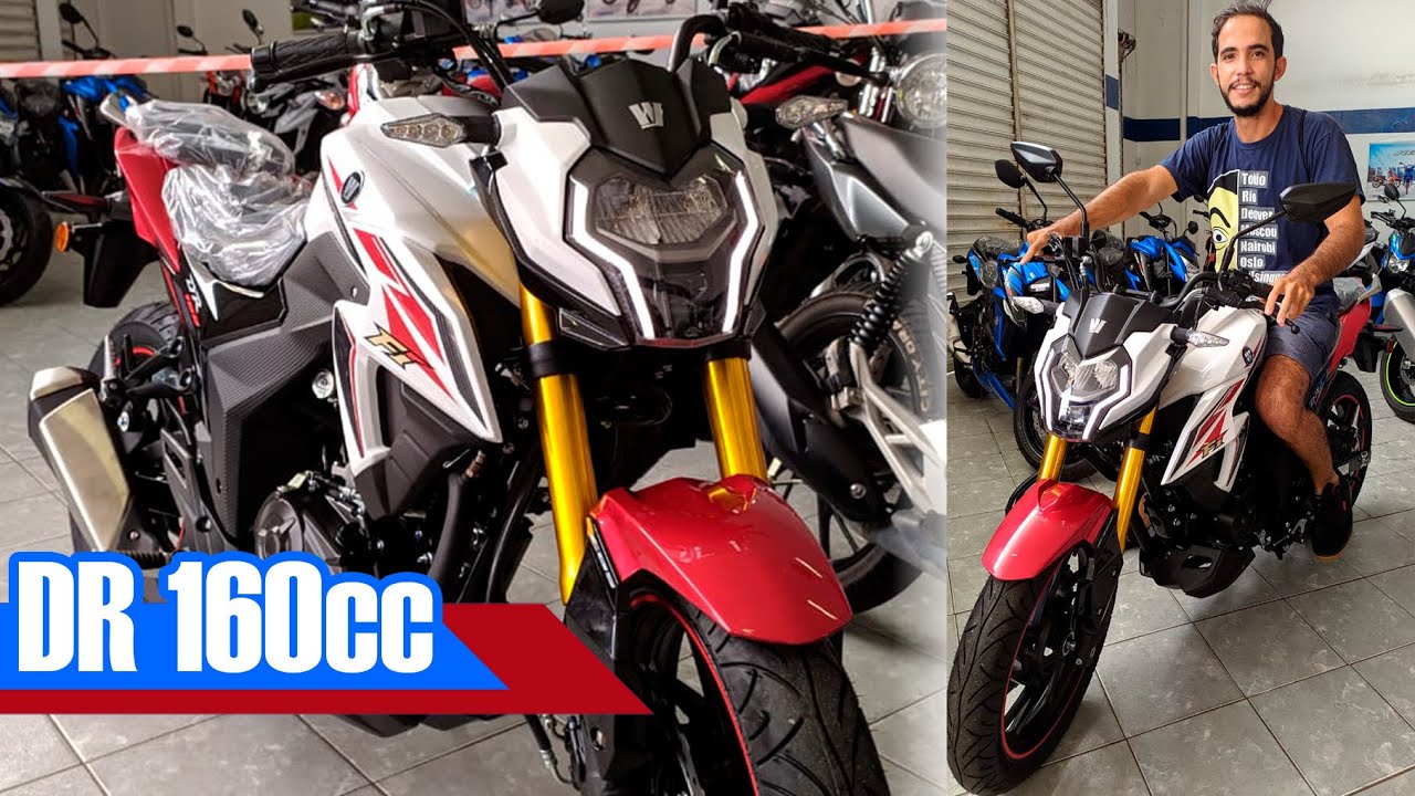 DR 160 EM DETALHES - FORMULA MOTOS #dr160 #haojue #suzuki - YouTube