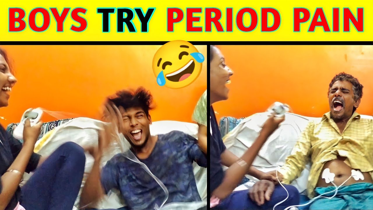 Boys Experiencing Periods Pain | Funny epic reactions 😂 periods pain ...