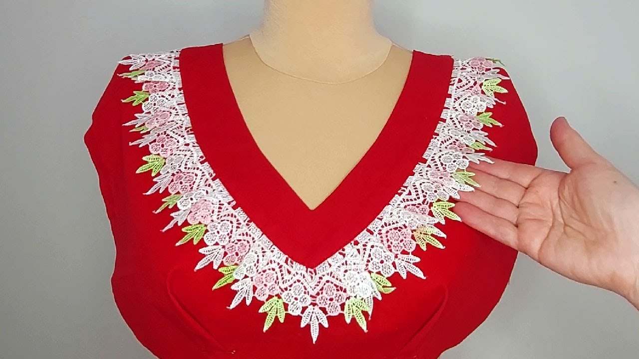 ☀️Do you think it's difficult? I'll show you how easy it is!/V-neck ...